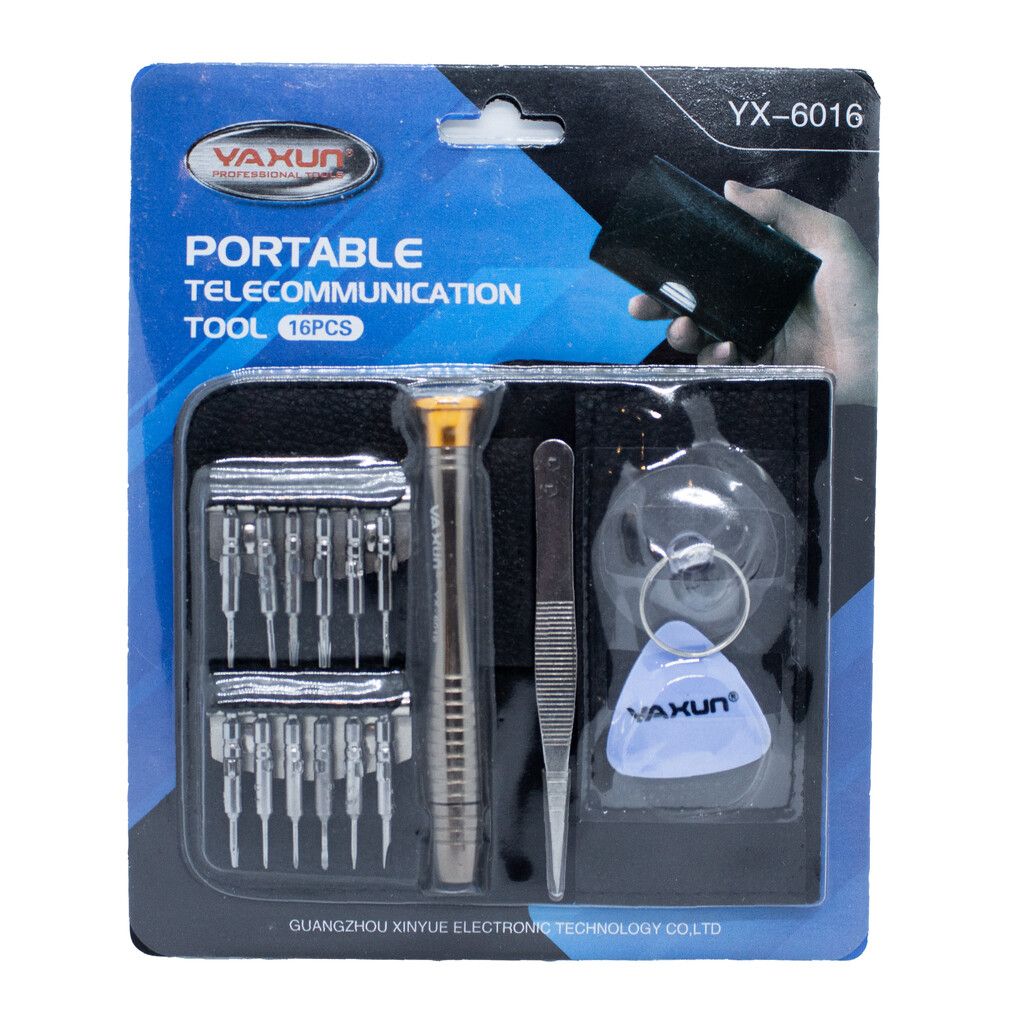 KIT DE DESTORNILLADORES -YAXUN- YX-6016 – Imponik San Luis